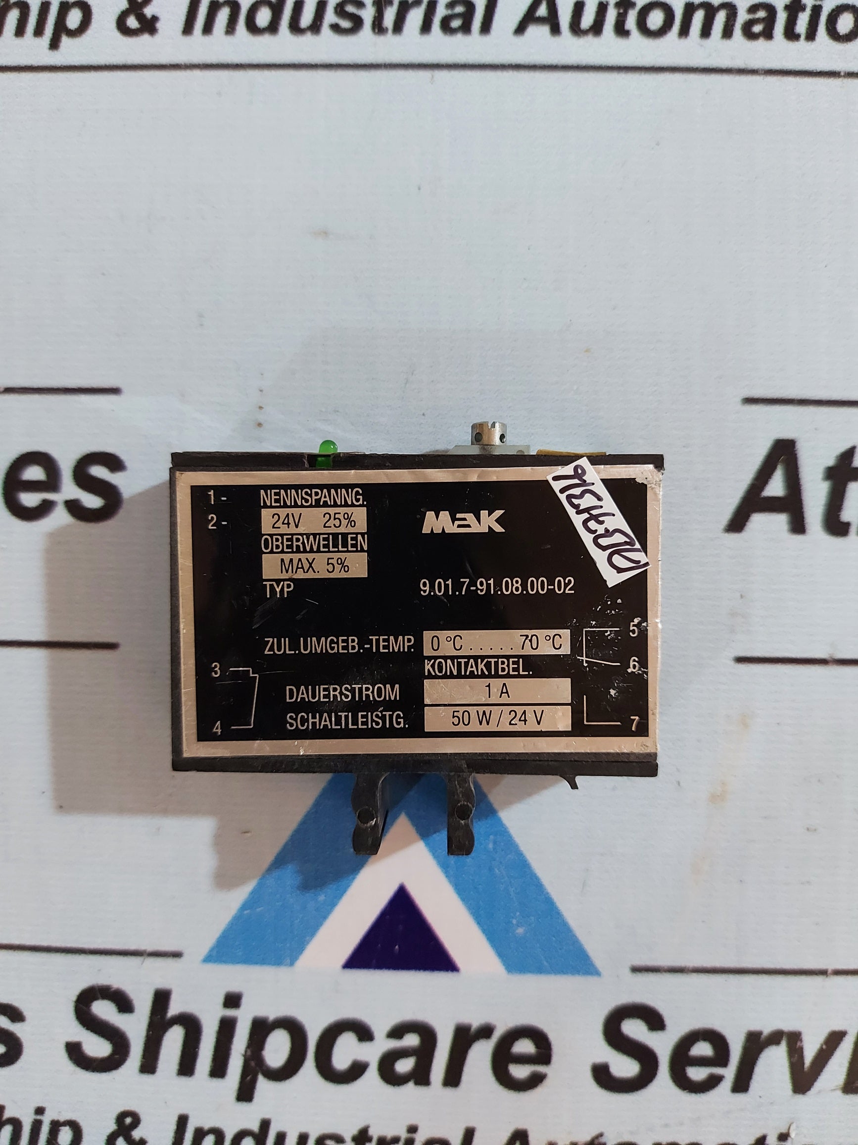 MAK 9.01.7-91.08.00-02 PLUG IN RELAY – Atlas Shipcare Services