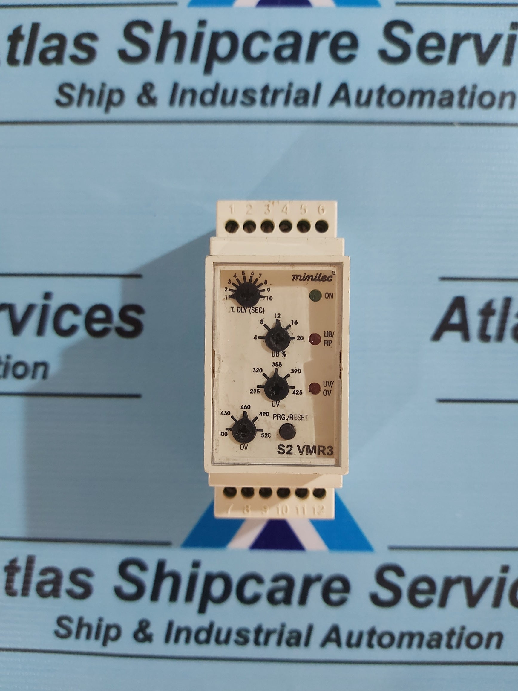 MINILEC S2 VMR3 PHASE FAILURE RELAY – Atlas Shipcare Services