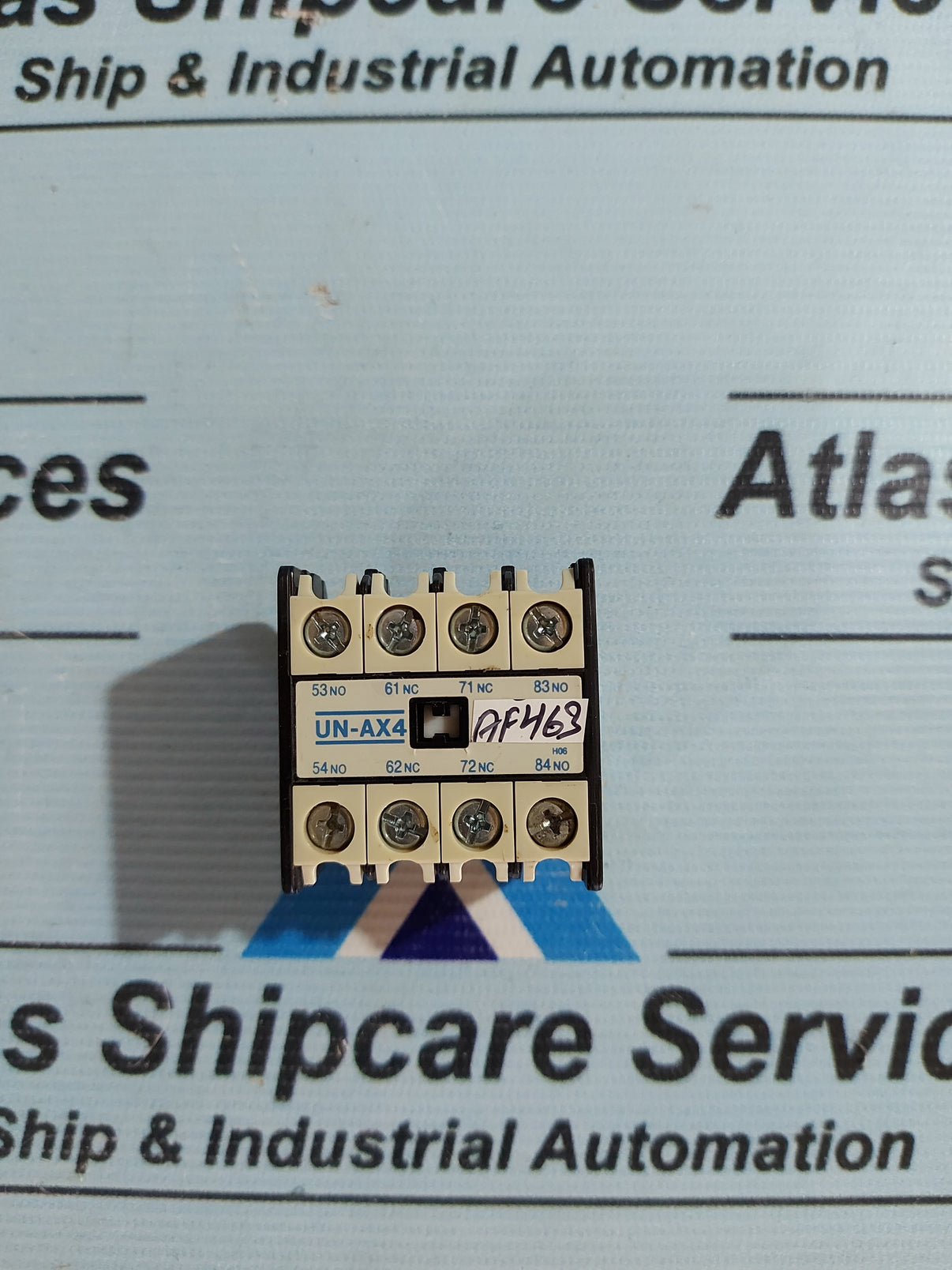 MITSUBISHI UN-AX4 AUXILIARY CONTACT BLOCK – Atlas Shipcare Services