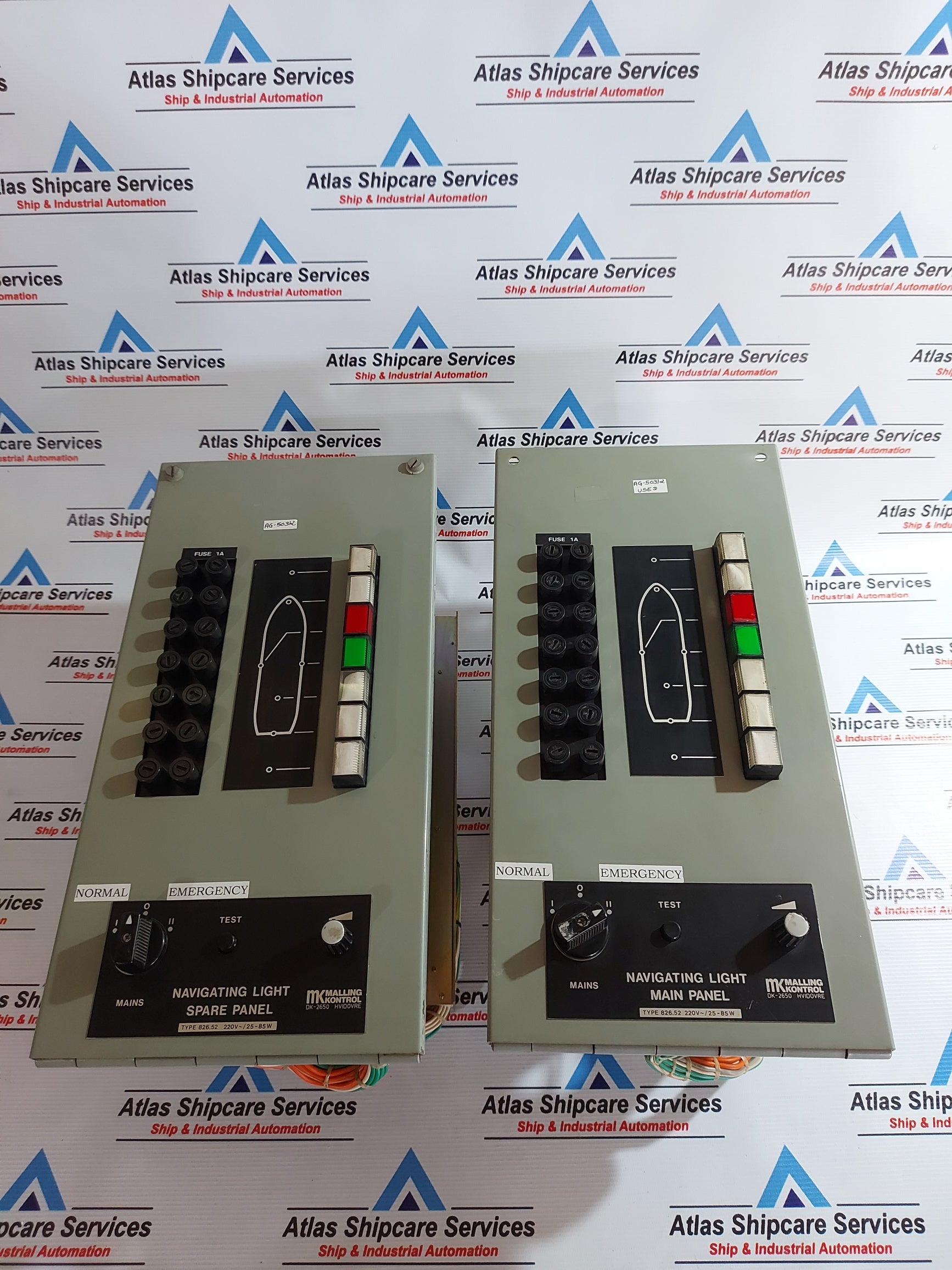 MK MALLING KONTROL 826.52 NAVIGATION LIGHT MAIN PANEL – Atlas Shipcare ...