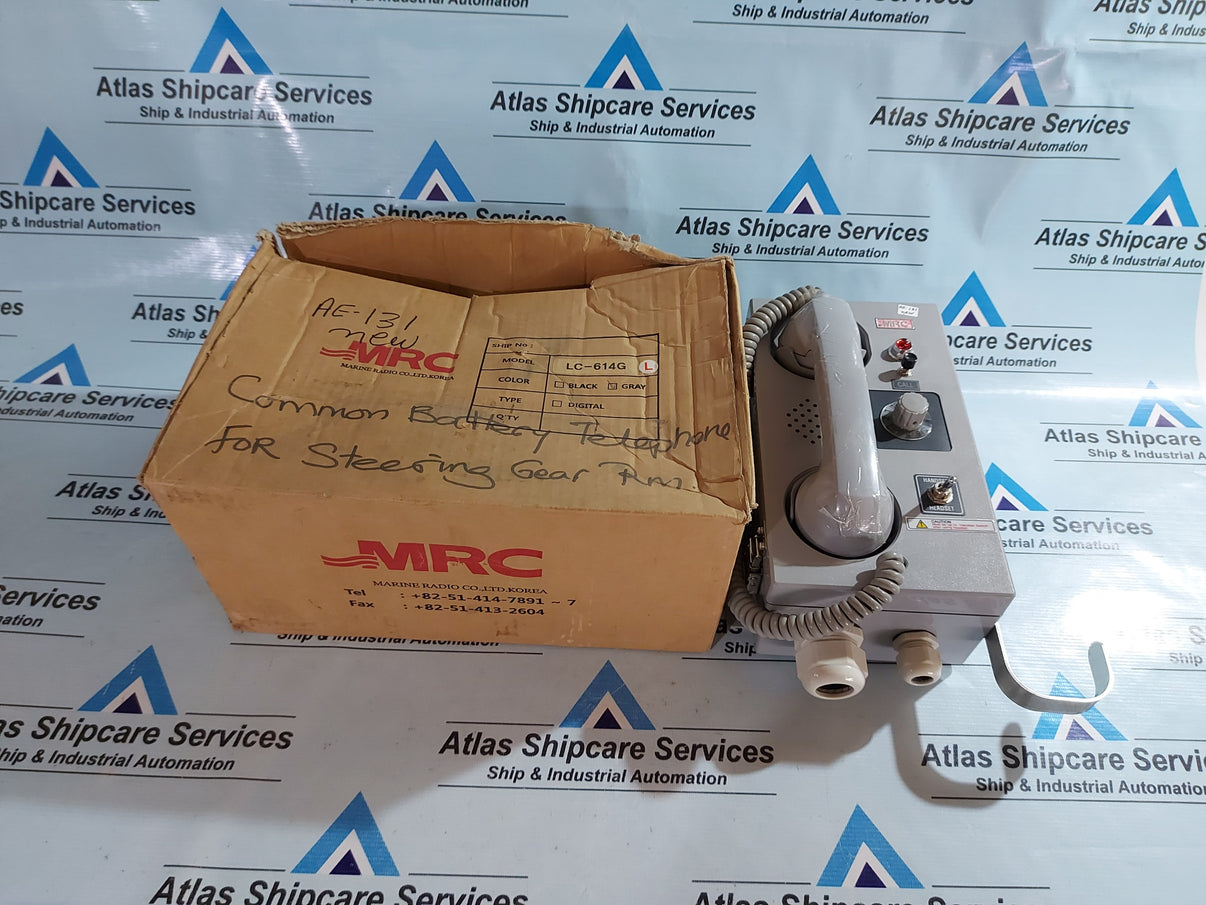 MRC LC-614G COMMON BATTERY TELEPHONE – Atlas Shipcare Services