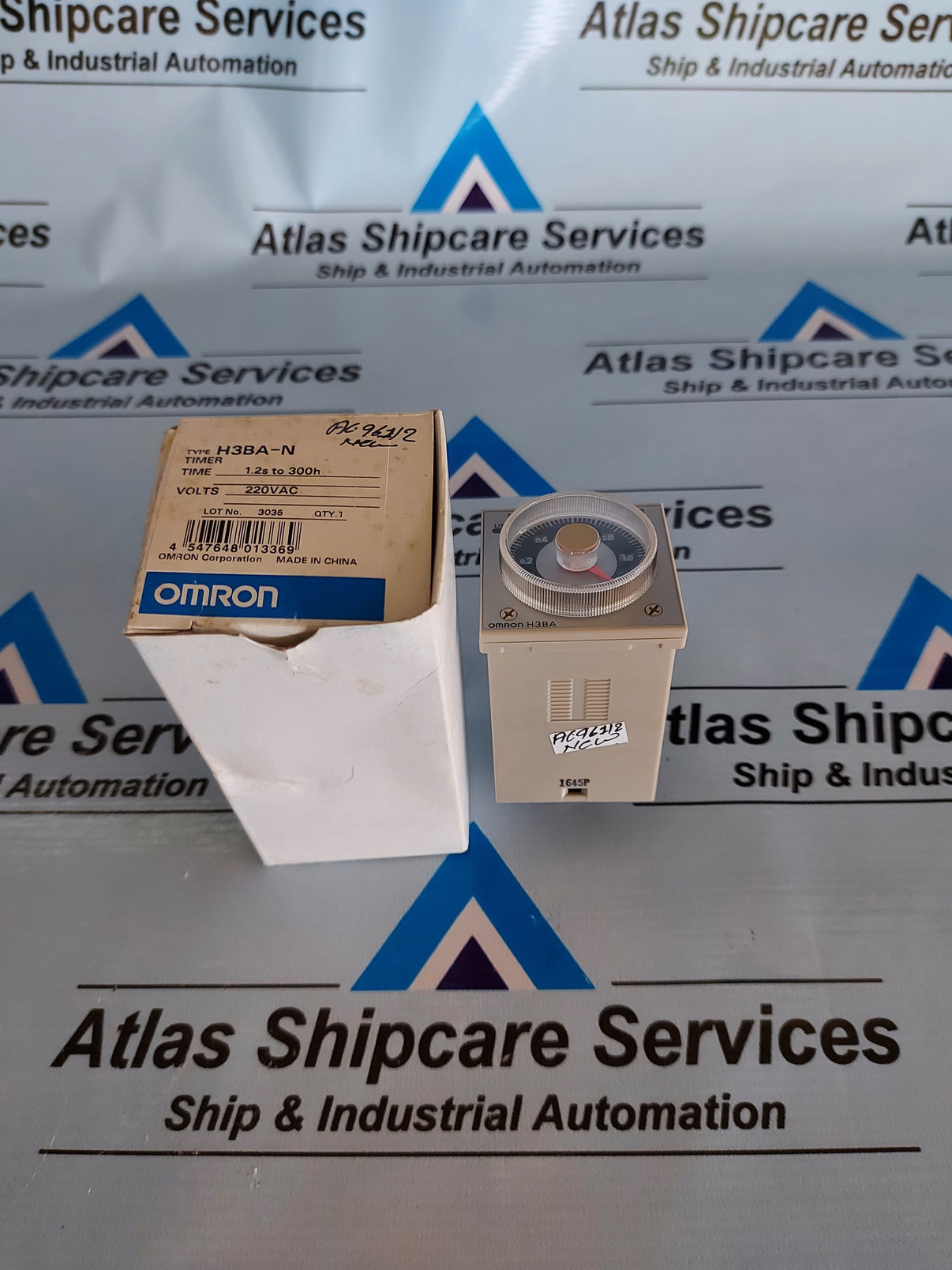 OMRON H3BA-N SOLID STATE TIMER 220VAC – Atlas Shipcare Services