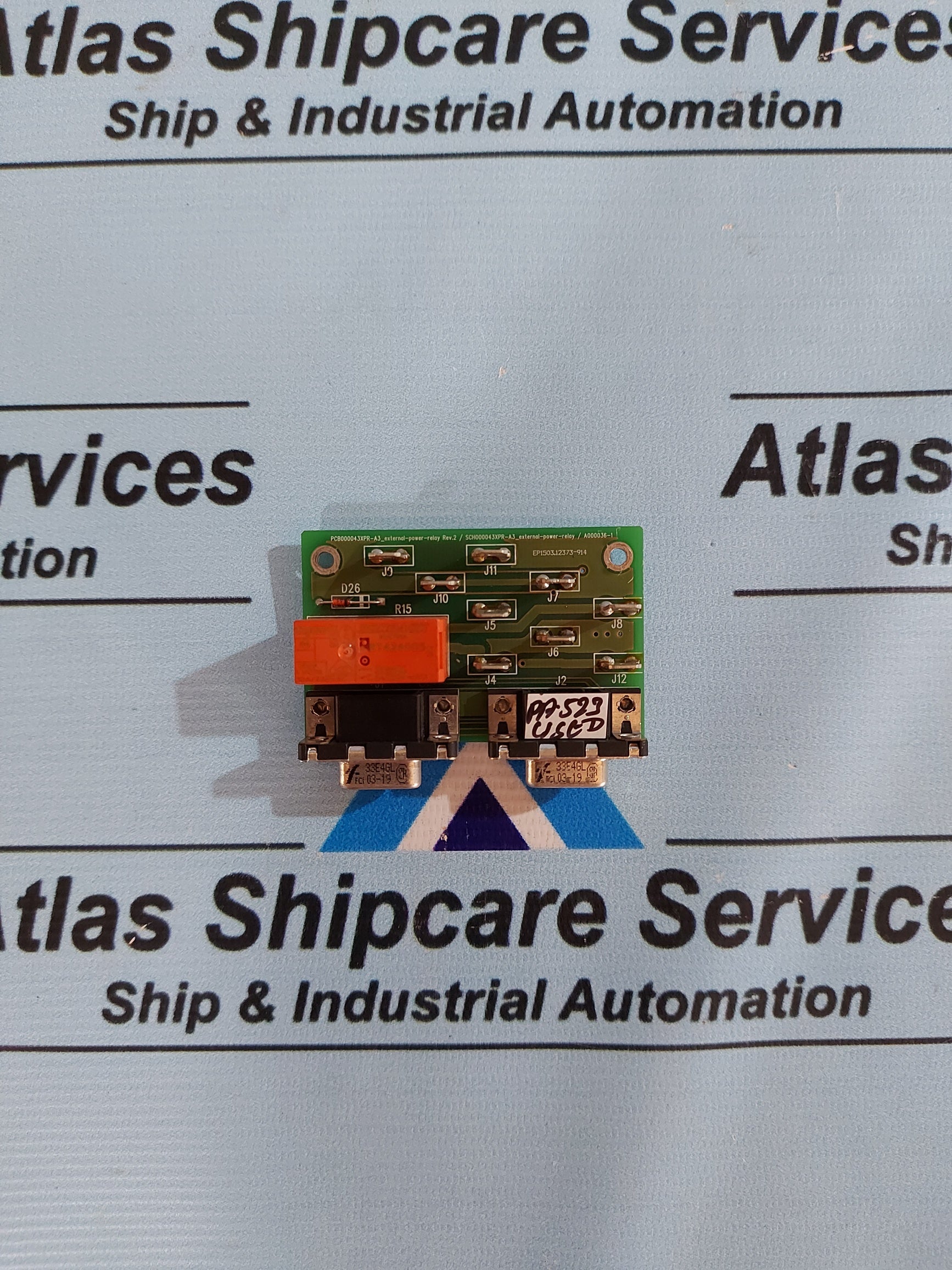 PCB000043XPR-A3 EXTERNAL POWER RELAY REV.2 – Atlas Shipcare Services