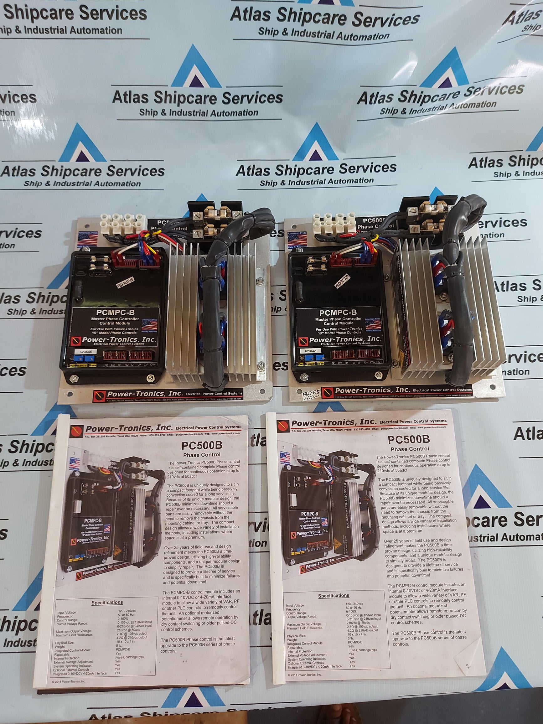 POWER-TRONICS PCMPC-B MASTER PHASE CONTROLLER CONTROL MODULE – Atlas ...