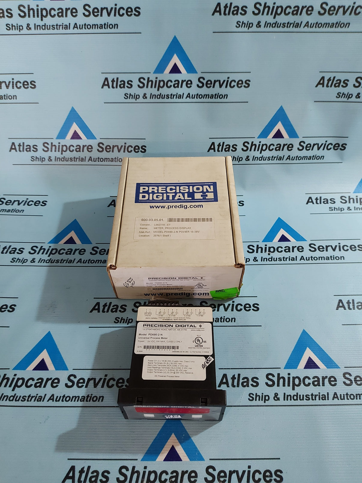 PRECISION DIGITAL PD690-2-N UNIVERSAL PROCESS METER – Atlas Shipcare ...