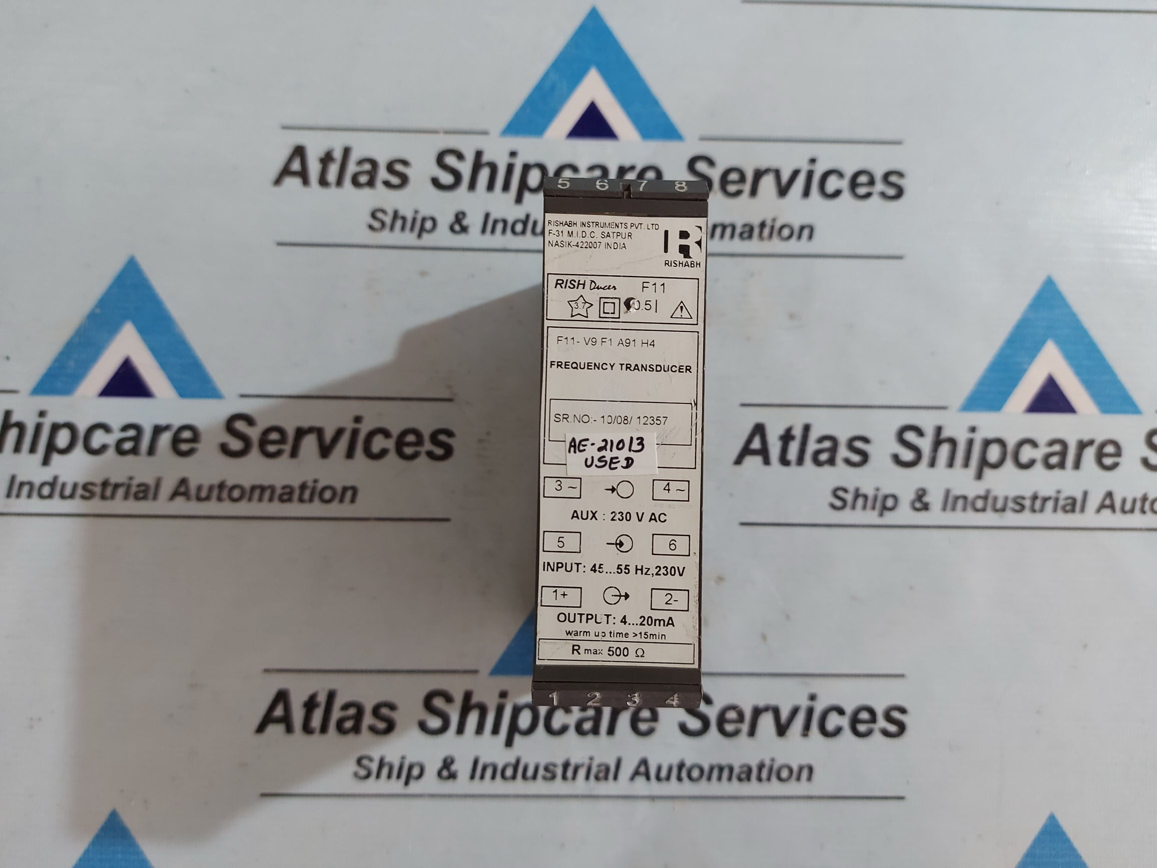 RISHABH RISH DUCER F11 FREQUENCY TRANSDUCER F11-V9 F1 A91 H4 – Atlas ...