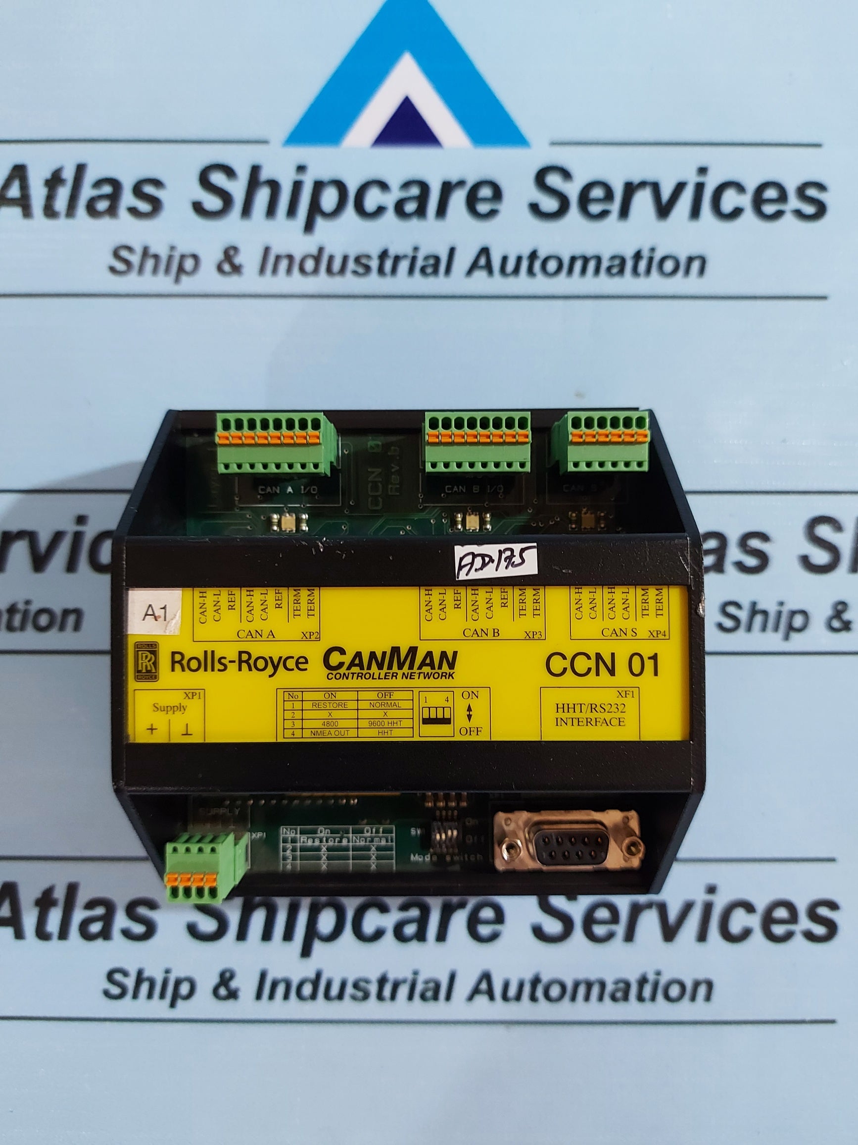 ROLLS-ROYCE CCN 01 CANMAN CONTROLLER NETWORK – Atlas Shipcare Services
