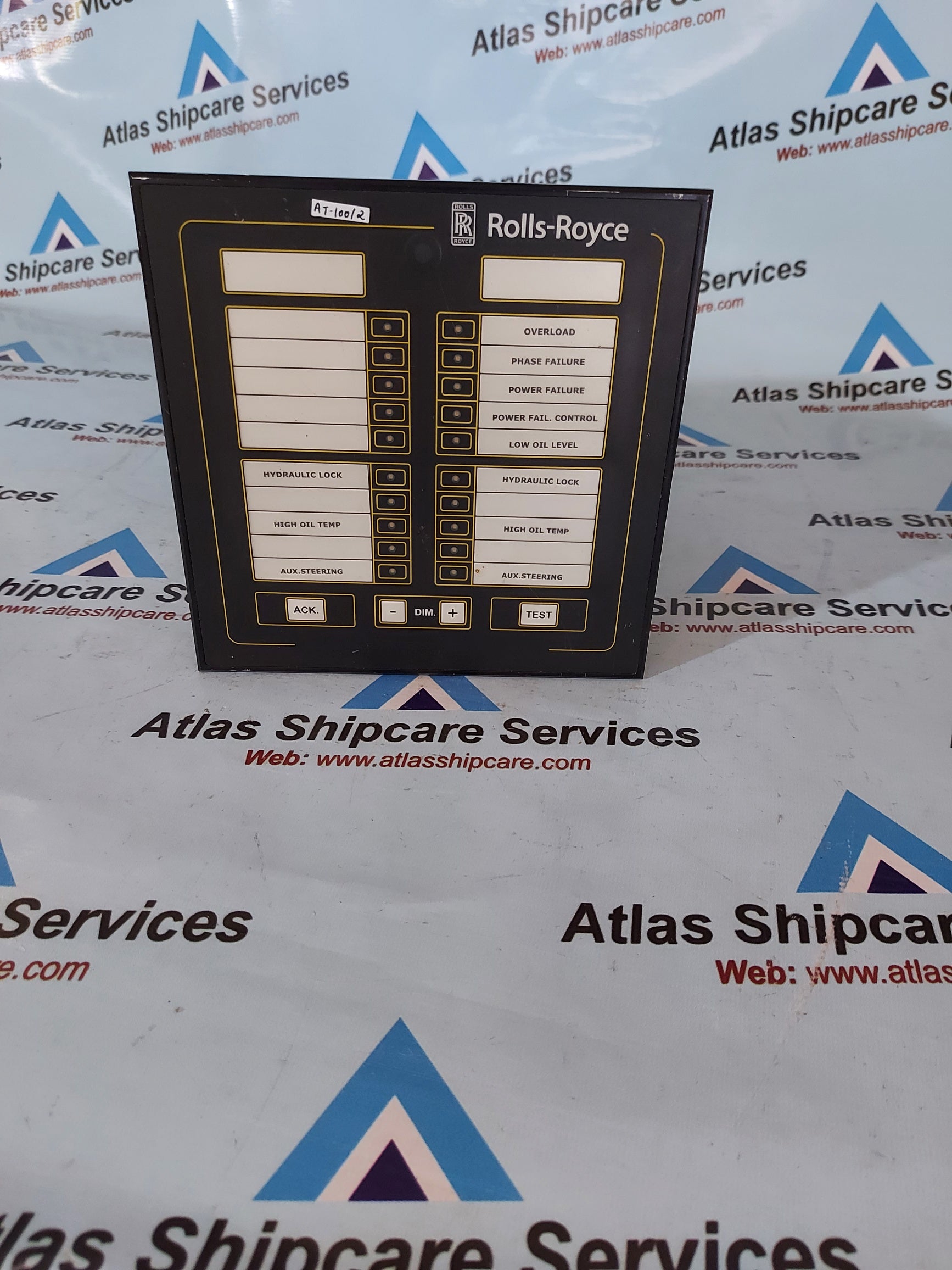 Rolls-Royce W-1802-00-01 Alarm Unit AS02-0120-002 Bridge – Atlas ...
