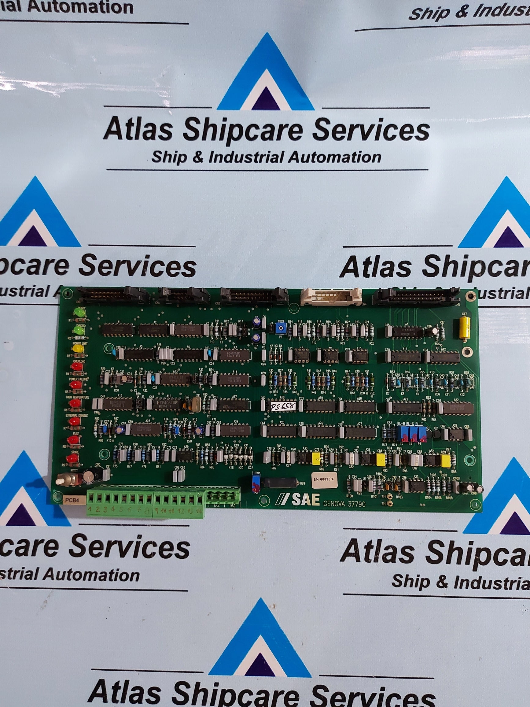 SAE GENOVA 37790 PCB CARD – Atlas Shipcare Services