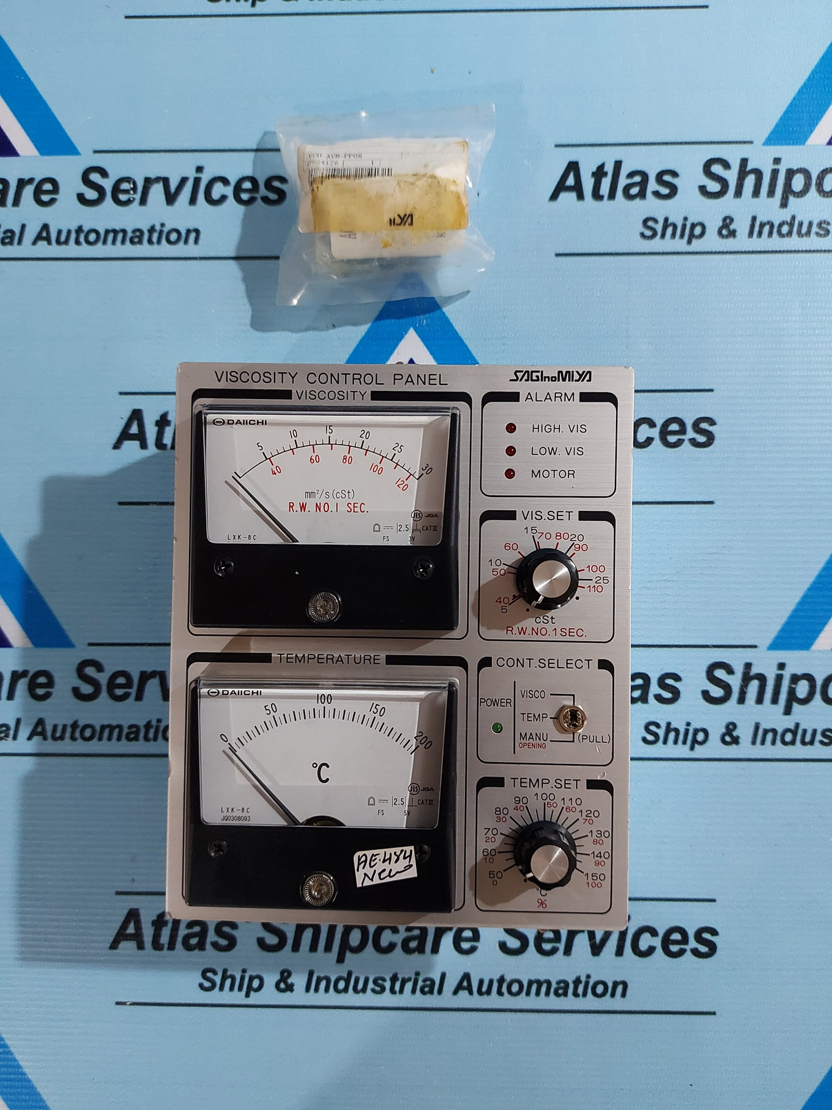 SAGINOMIYA VISCOSITY CONTROL PANEL – Atlas Shipcare Services