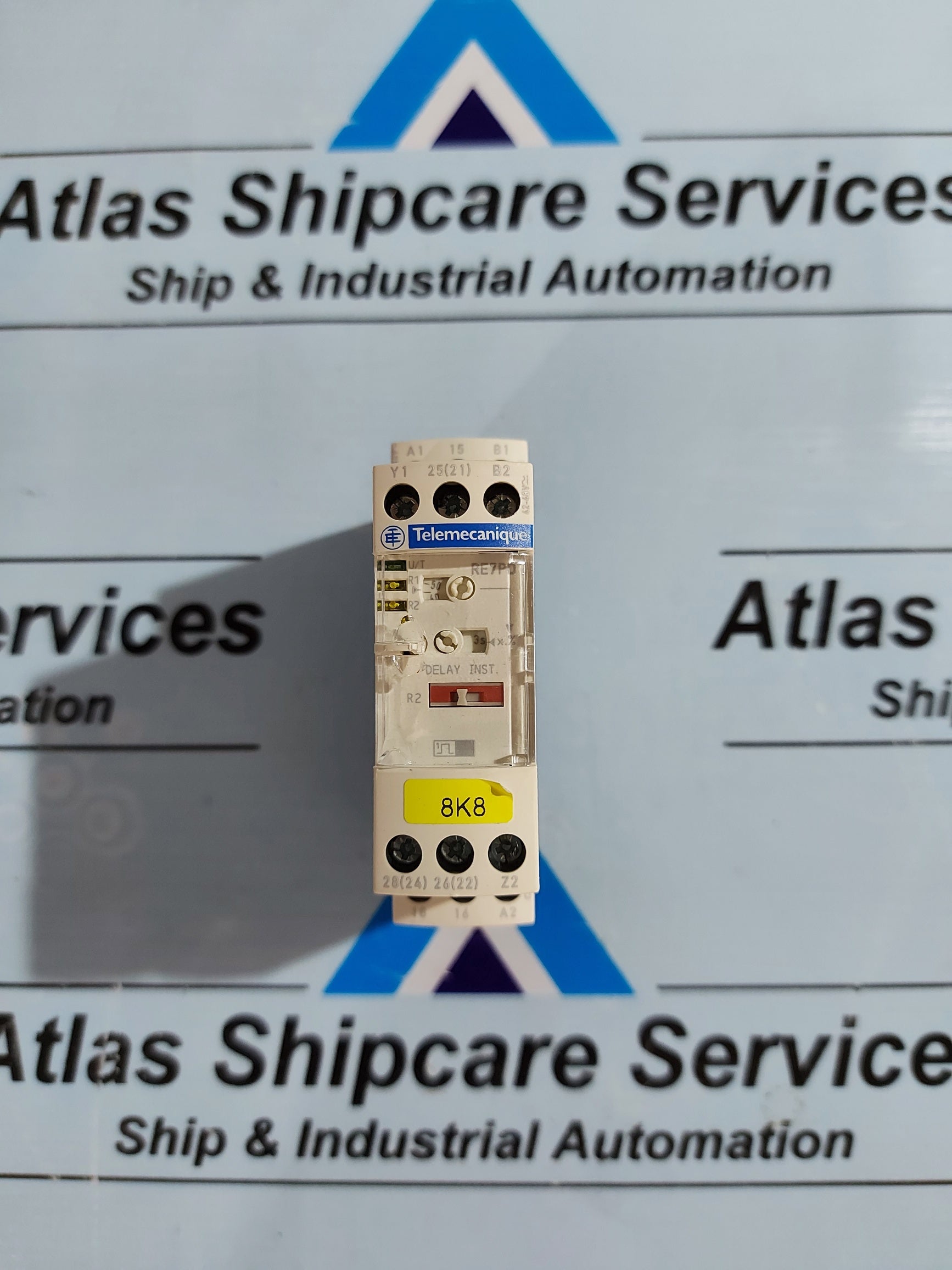 SCHENIDER ELECTRIC RE7DP 13BU INDUSTRIAL TIMING RELAY 0.05s-300h ...