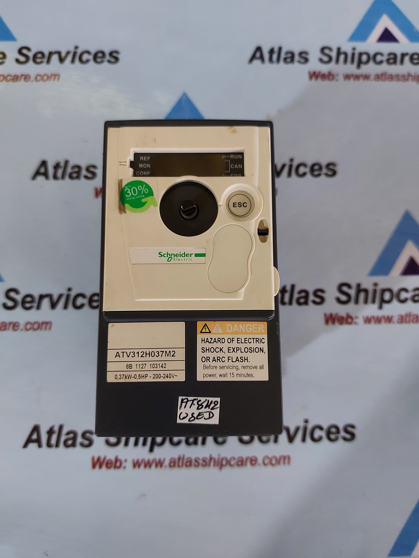 SCHNEIDER ATV312H037M2 VARIABLE SPEED DRIVER – Atlas Shipcare Services