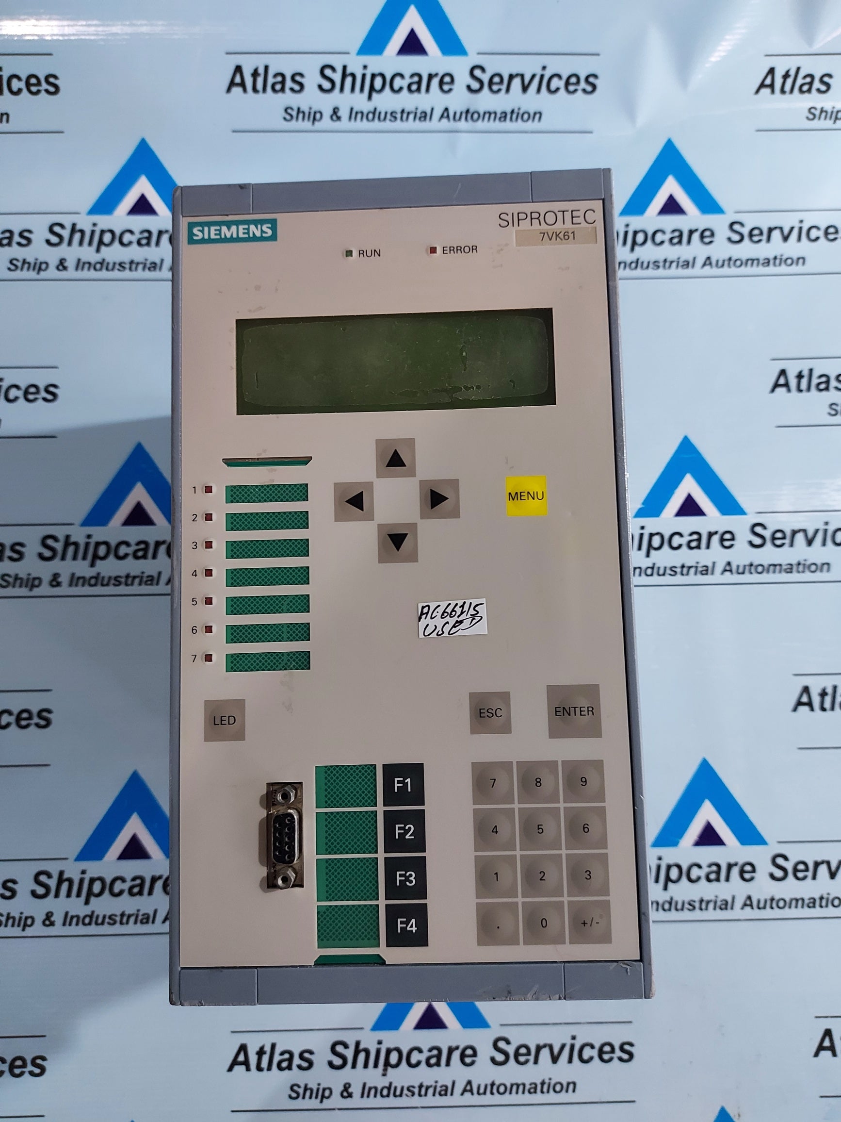 SIEMENS SIPROTEC 7VK6101-6AB92-4YC0/EE BREAKER MANAGEMENT RELAY – Atlas ...