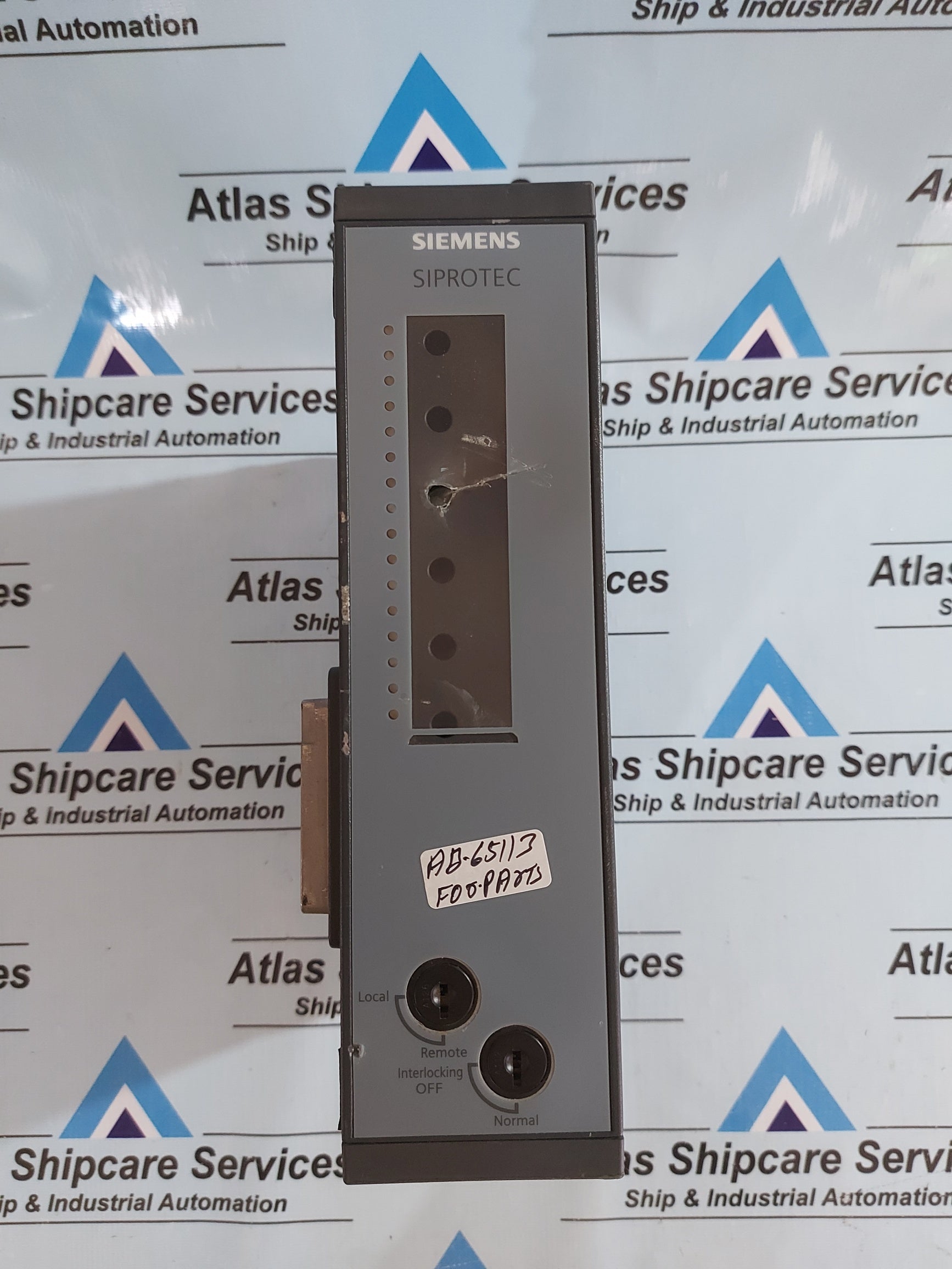 SIEMENS SIPROTEC IO205 PROTECT RELAY – Atlas Shipcare Services