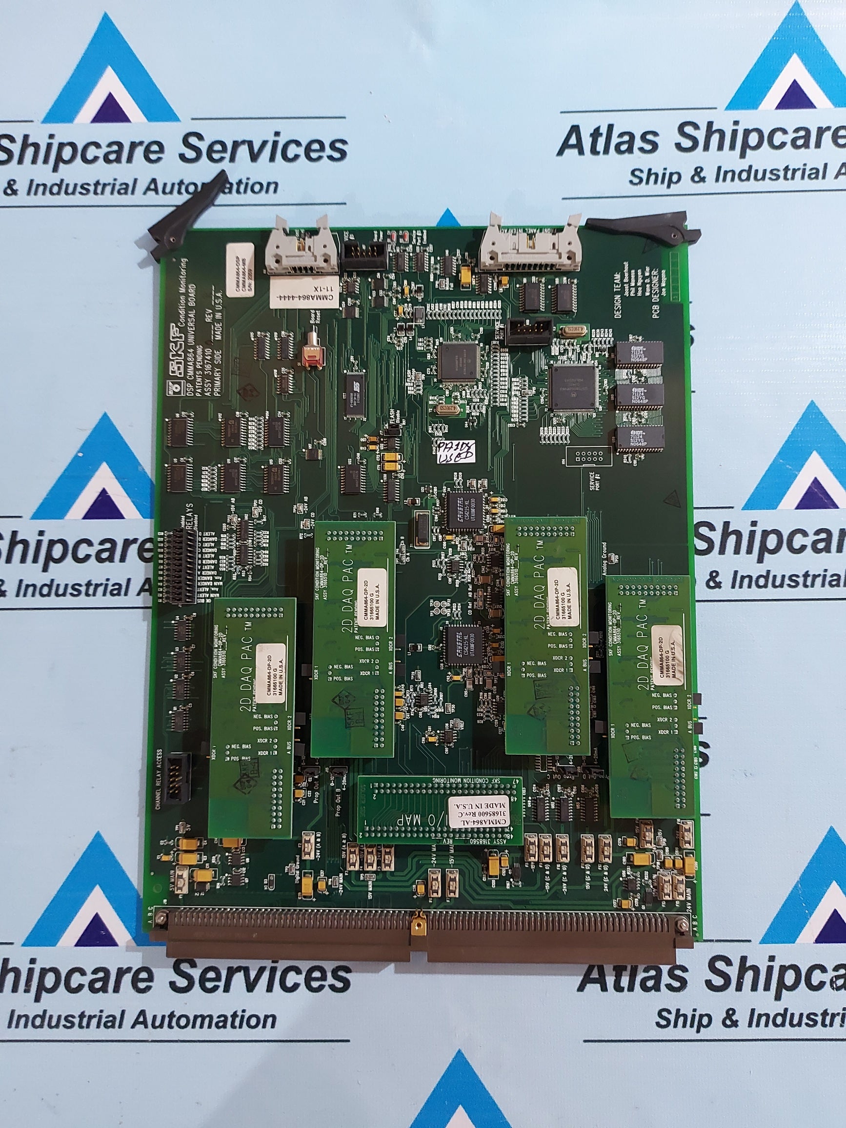 SKF DSP CMMA864 UNIVERSAL BOARD 31674100 REV.B – Atlas Shipcare Services