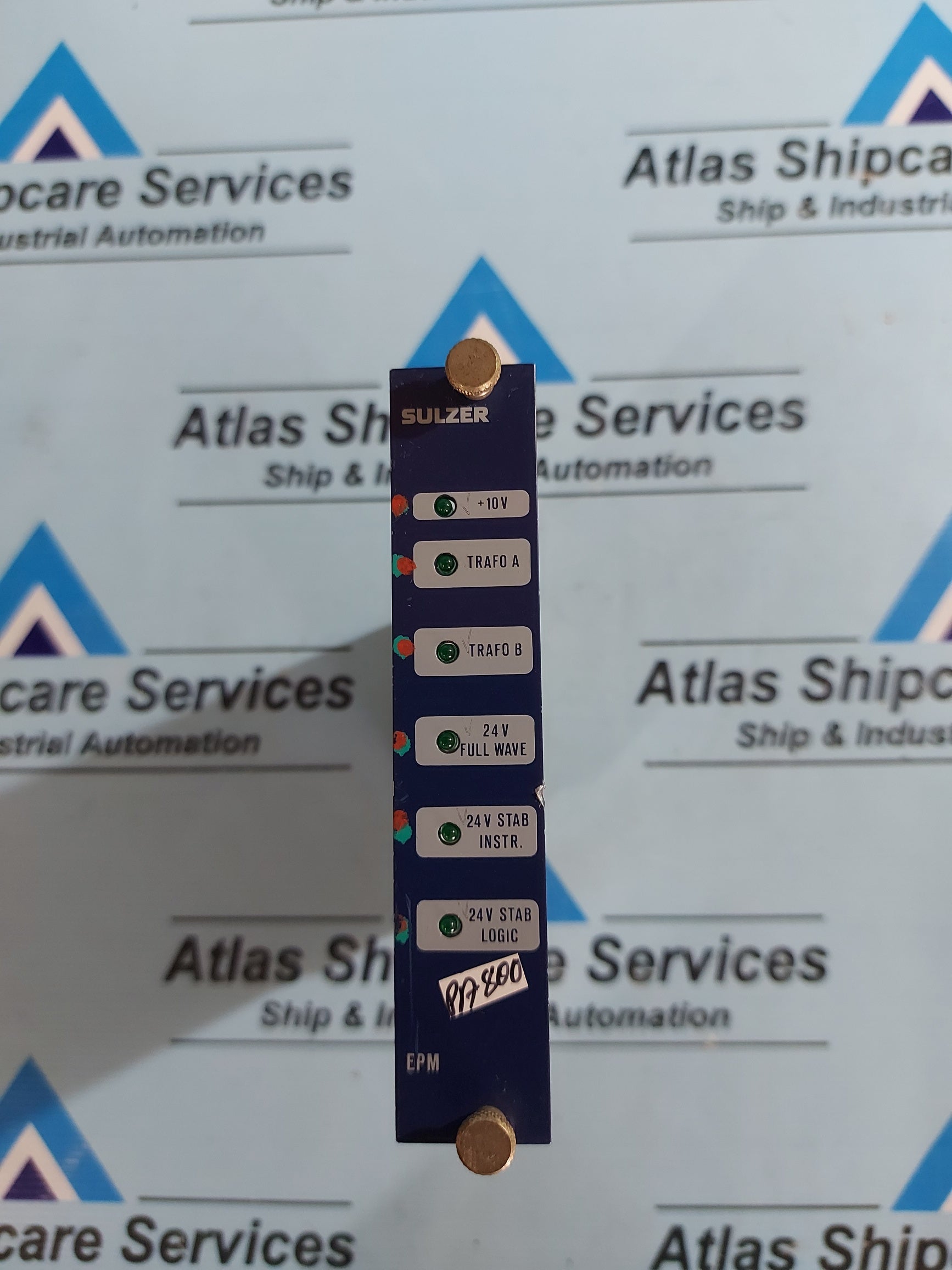 SULZER EPM 112.045.977.200 POWER MOTITOR MODULE – Atlas Shipcare Services