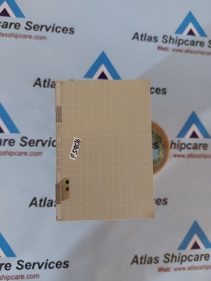 Siemens SR 995 H15 24V 5V/20A Module – Atlas Shipcare Services
