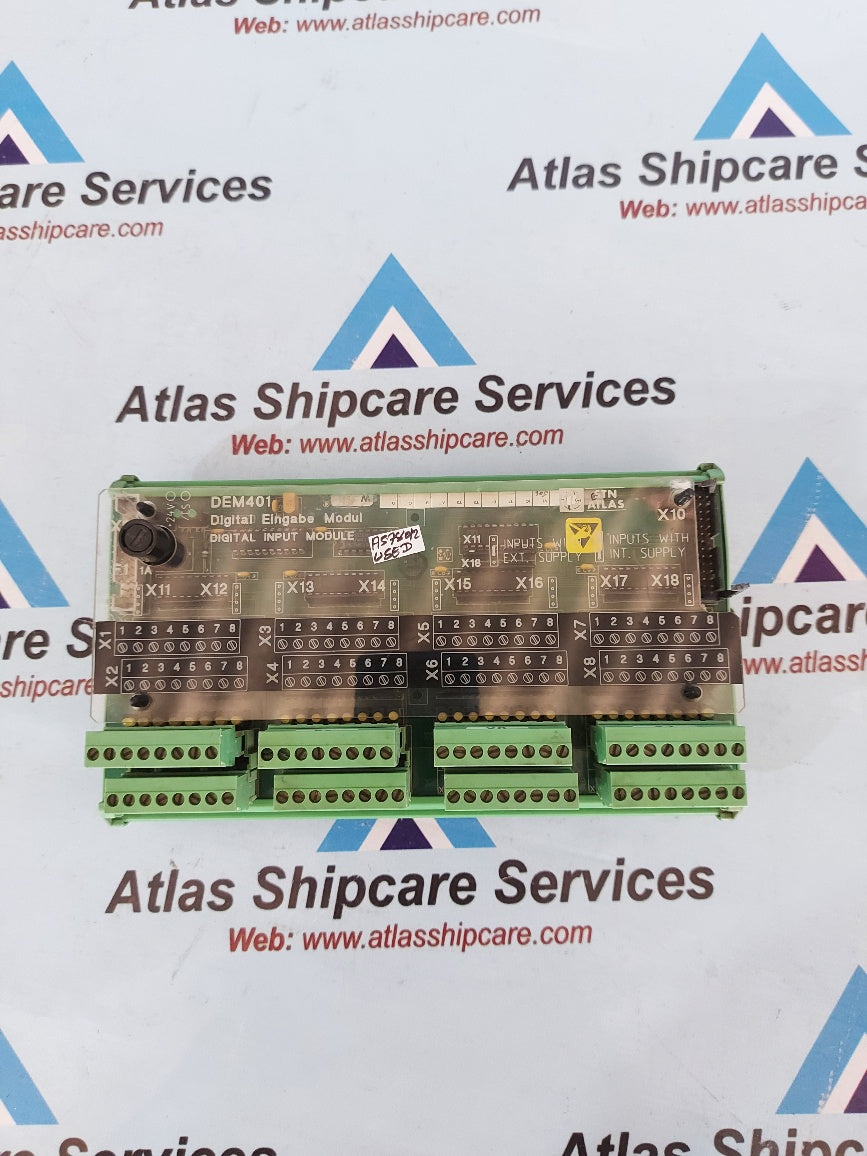 Stn Atlas/Lyngsoe Marine DEM401 Digital Input Module – Atlas Shipcare ...