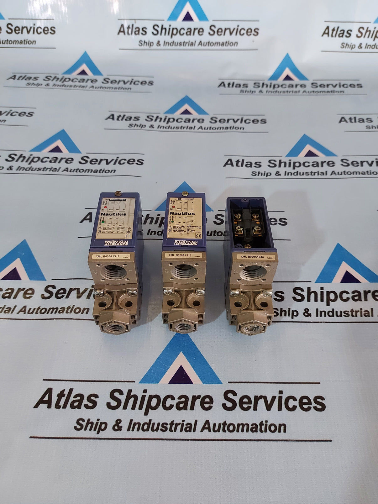 TELEMECANIQUE XML B020A1S13 PRESSURE SWITCH – Atlas Shipcare Services