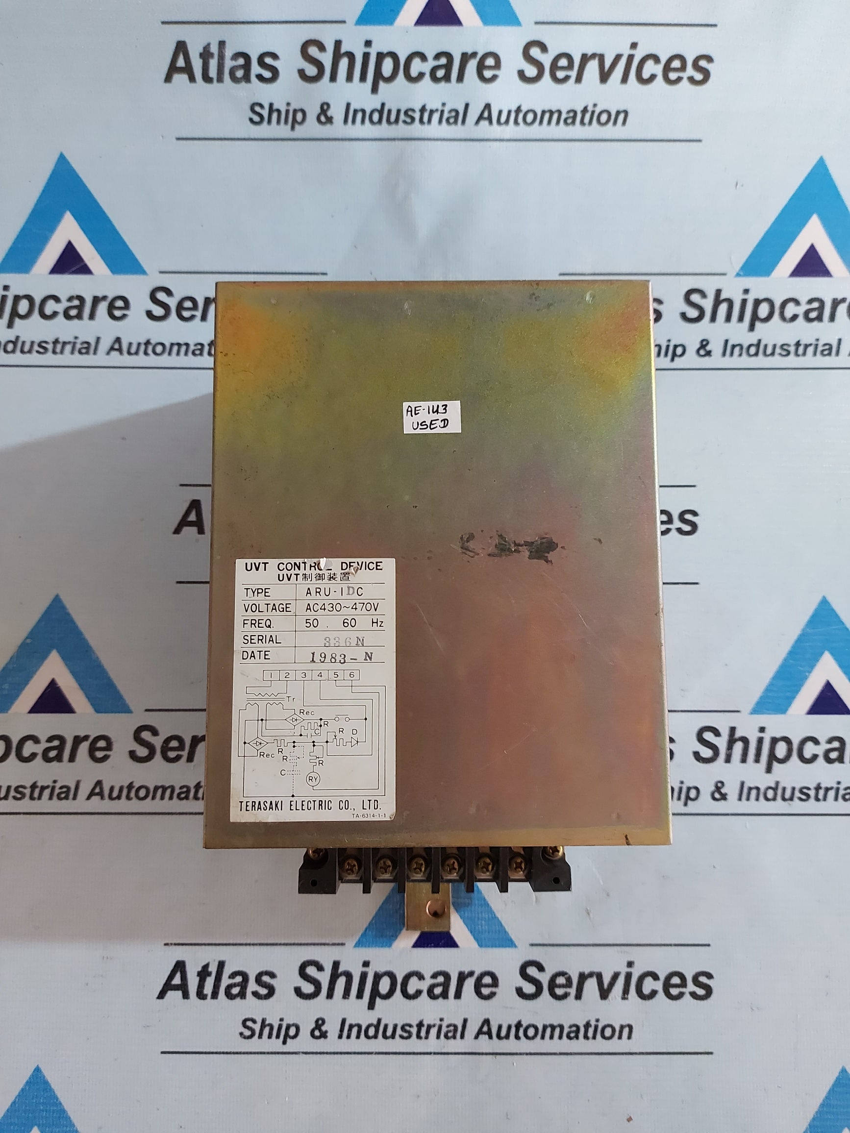 TERASAKI ARU-IDC UVT CONTROL DEVICE – Atlas Shipcare Services