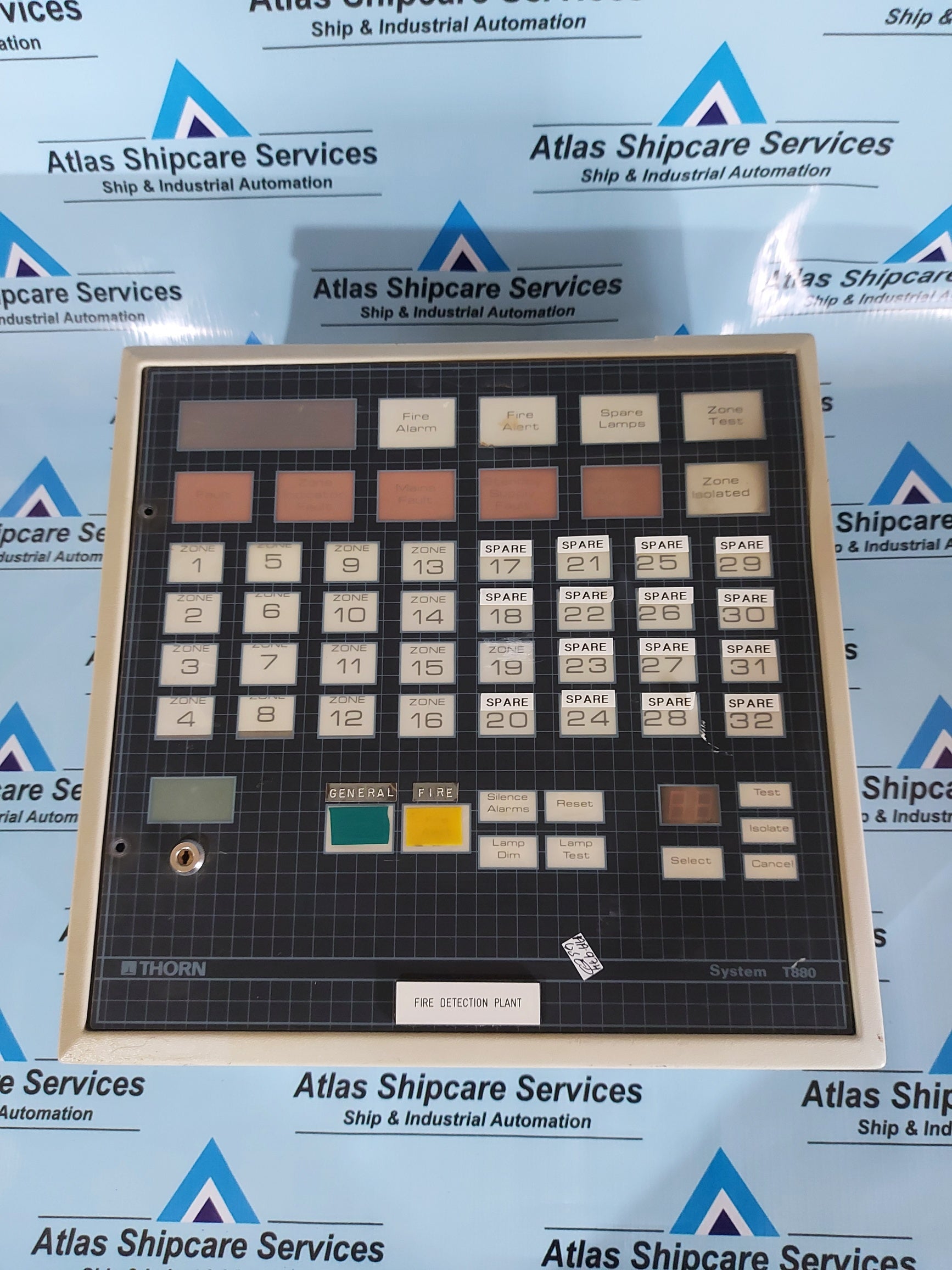 THORN SYSTEM T880 FIRE ALARM CONTROL PANEL SYSTEM – Atlas Shipcare Services