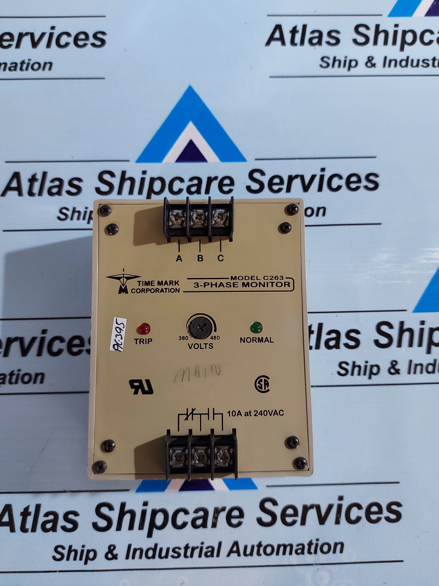 TIMEMARK C263 3-PHASE MONITOR – Atlas Shipcare Services