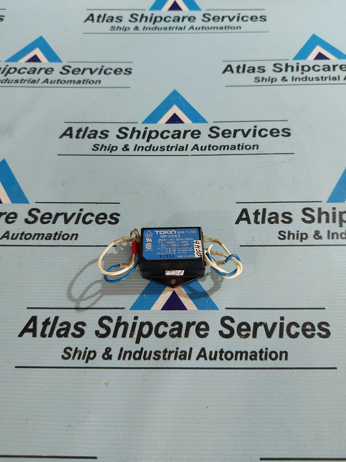 TOKIN MR-2043 NOISE FILTER 250V~4A 50/60Hz – Atlas Shipcare Services