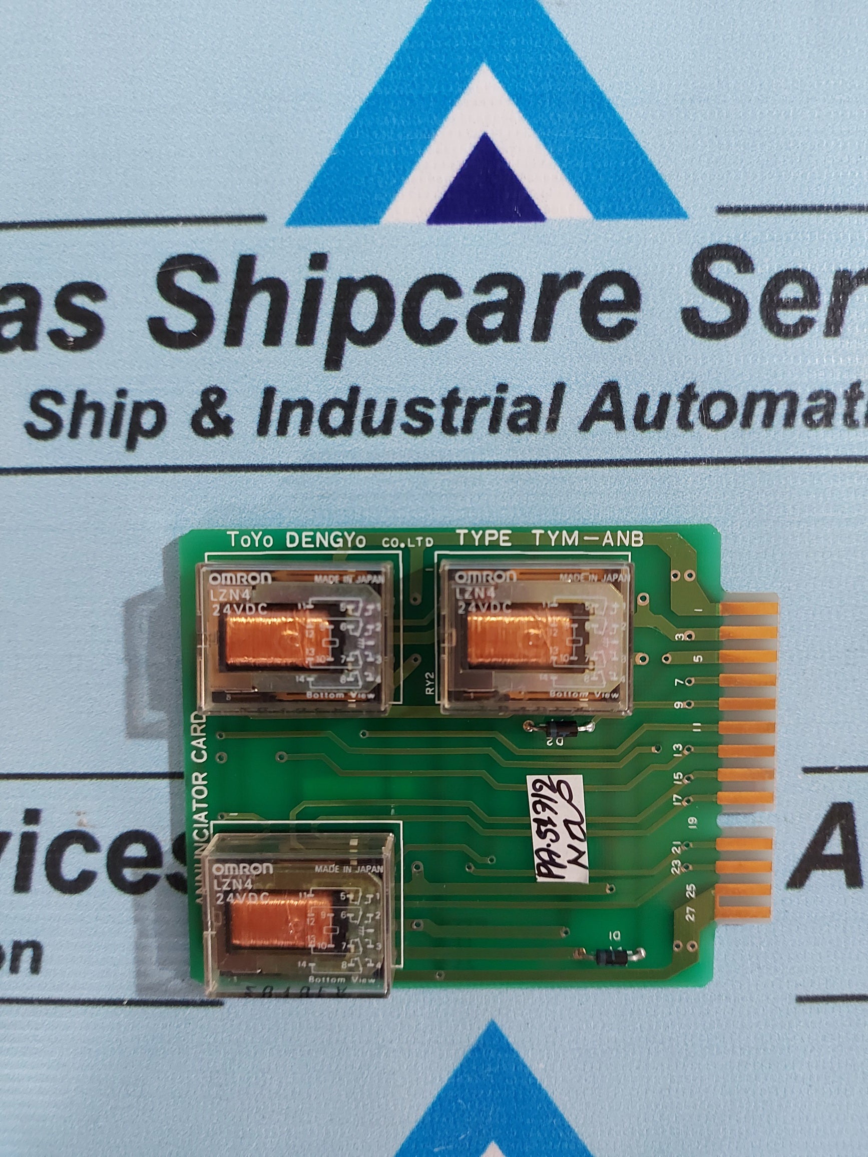 TOYO DENGYO TYM-ANB ANNUNCIATOR CARD – Atlas Shipcare Services