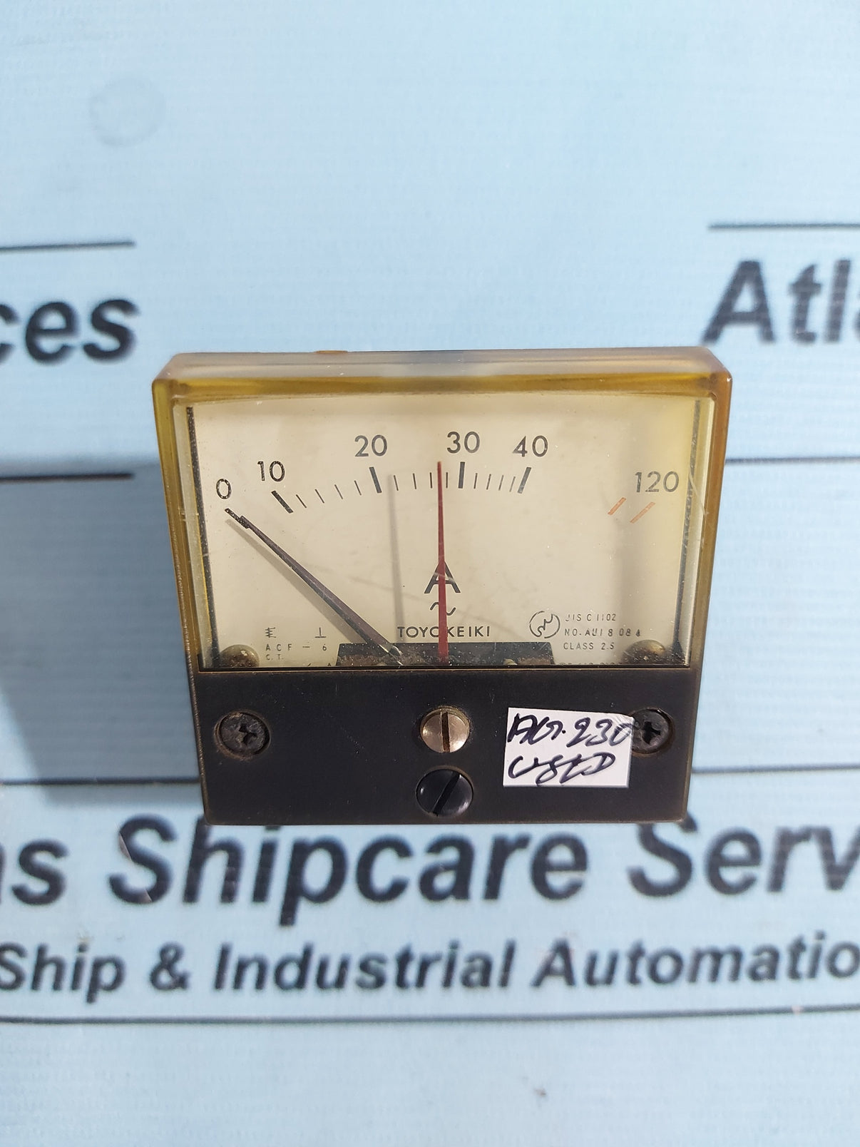 TOYOKEIKI JIS C1102 AMMETER 0-120A – Atlas Shipcare Services