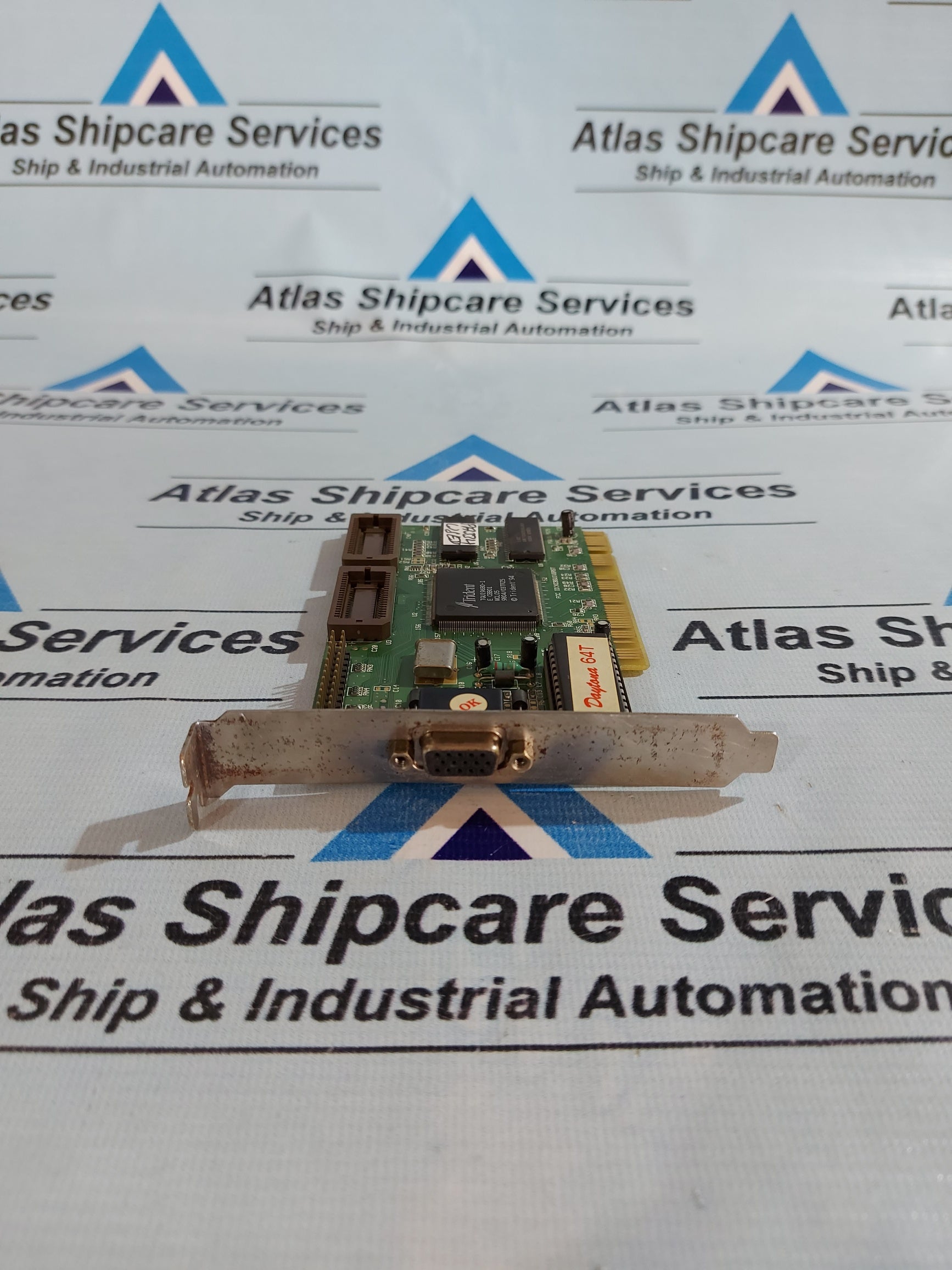 TRIDENT TGUI9860-1 PCI VGA DOS RETRO GAMING VODEO CARD – Atlas Shipcare ...