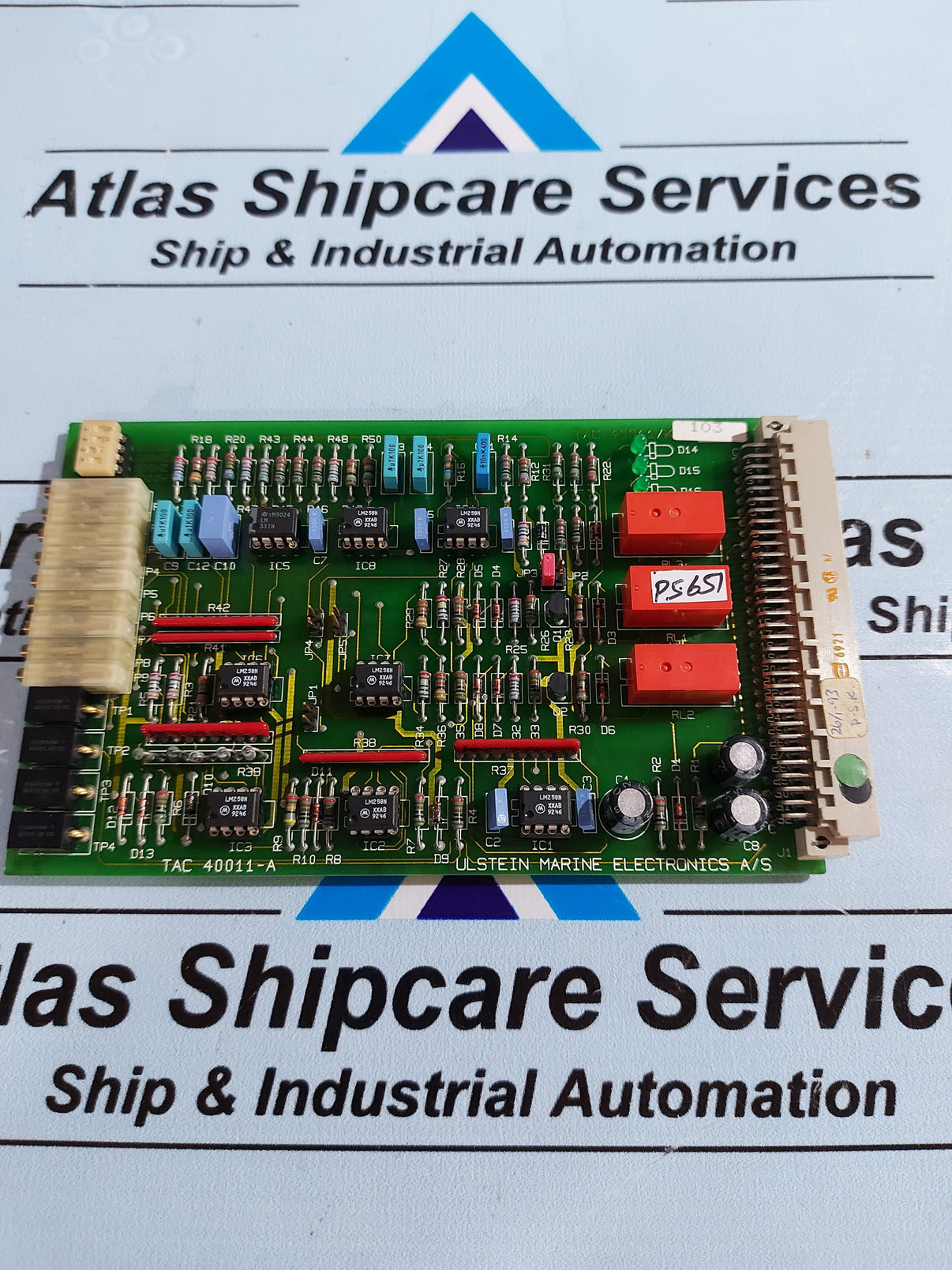 ULSTEIN MARINE ELECTRONICS TAC 40011-A PCB CARD – Atlas Shipcare Services