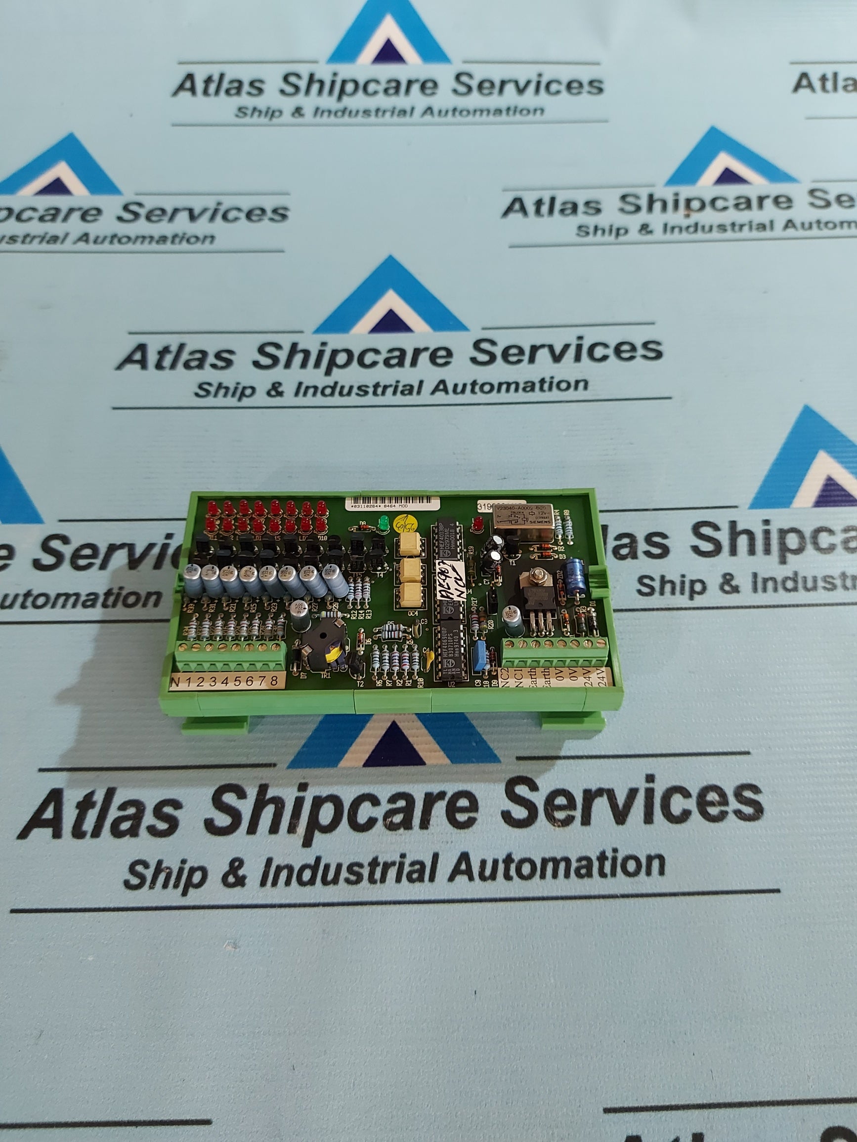 VAF-CSI EARTH FAULT DETECTION MODULE PCB-0464 REV.2 – Atlas Shipcare ...