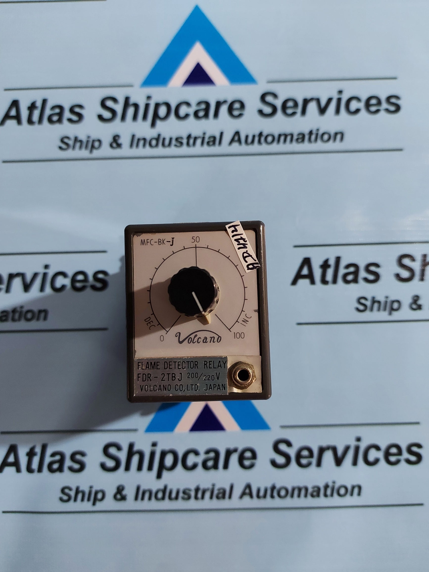 VOLCANO FDR-2TBJ 200/220V FLAME DETECTOR RELAY – Atlas Shipcare Services