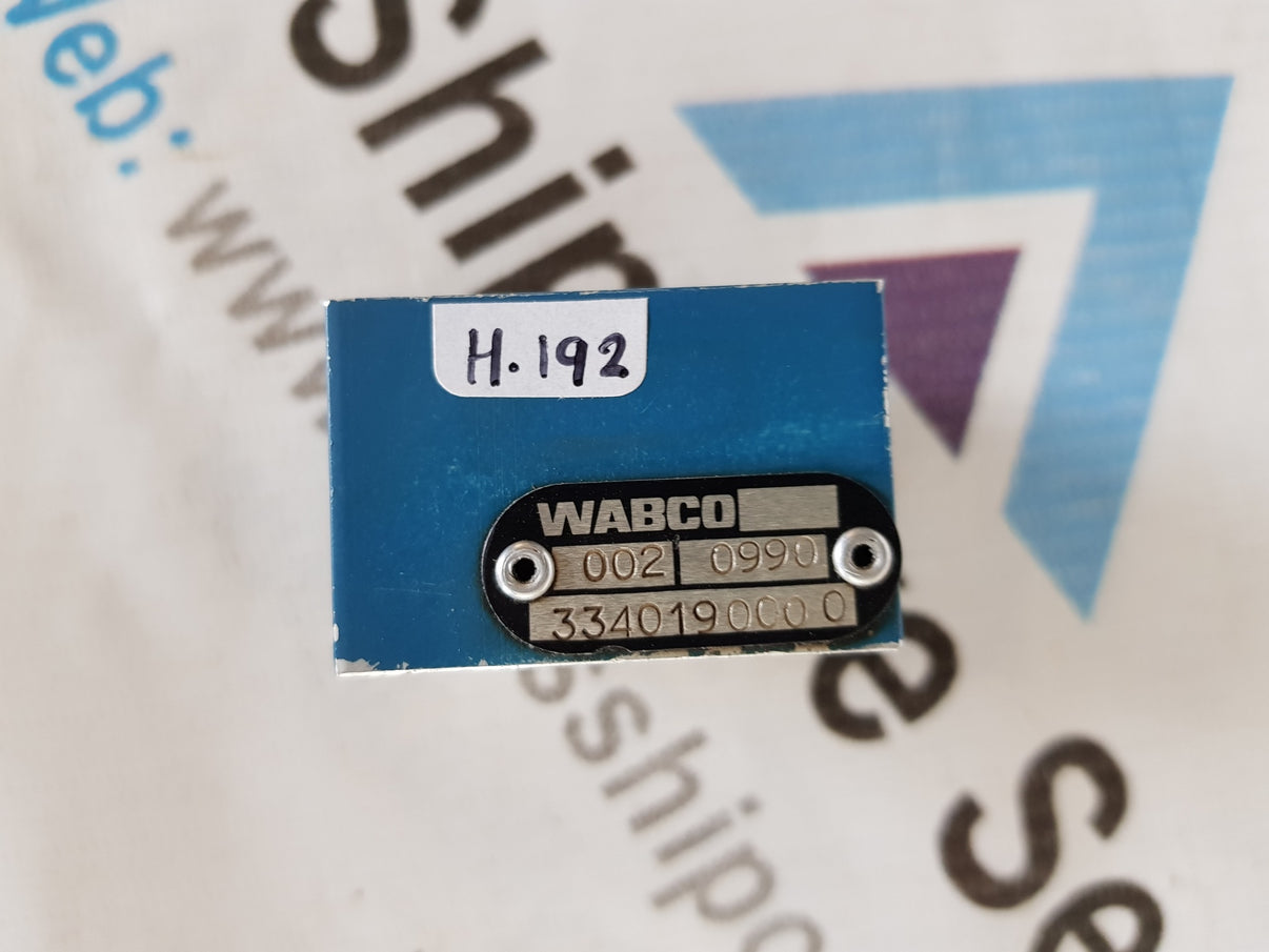 WABCO 3340190000 PNEUMATIC MODULAR CHECK VALVE – Atlas Shipcare Services