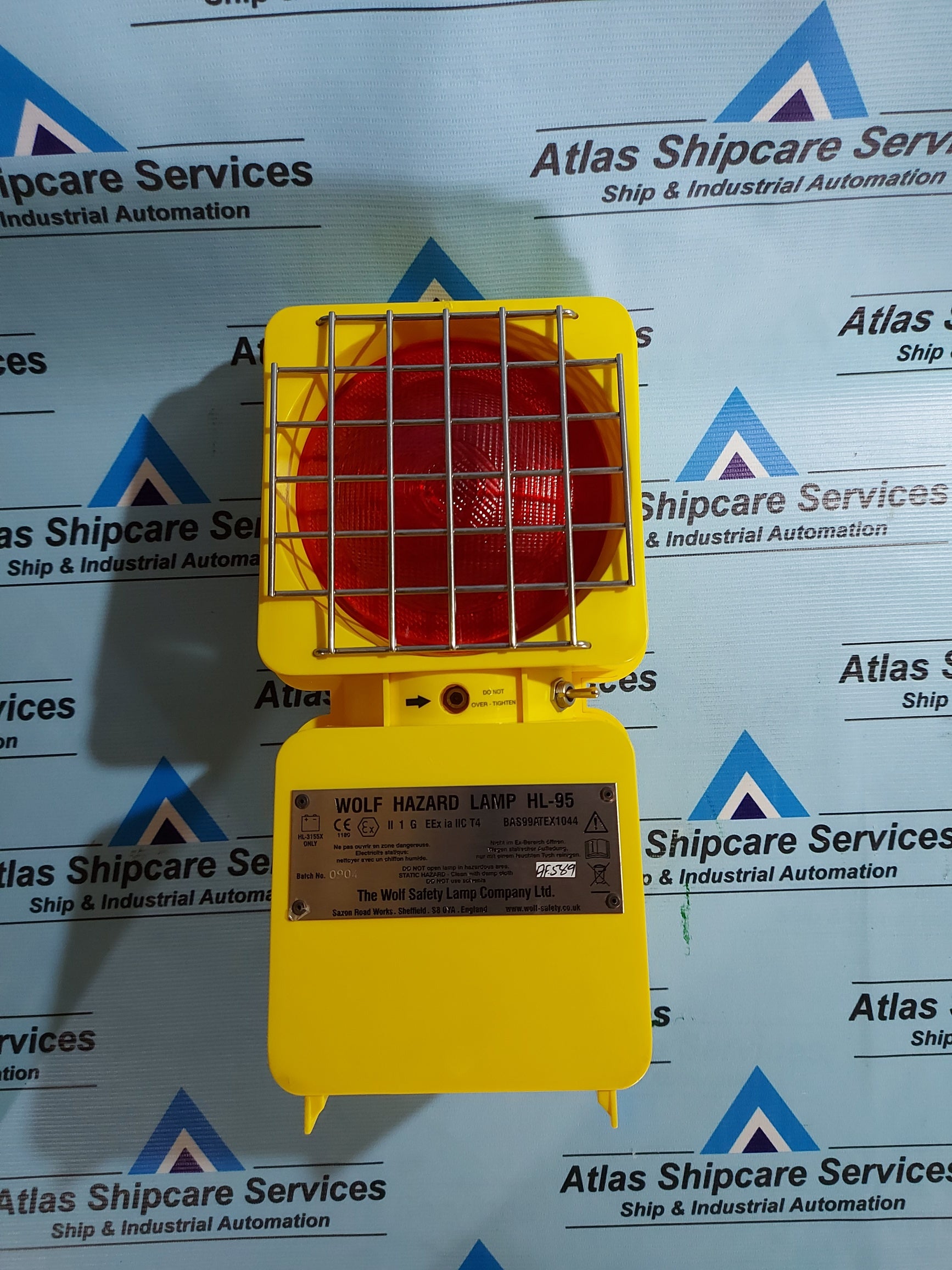 WOLF HAZARD LAMP HL-95 WOLF SAFETY LAMP – Atlas Shipcare Services