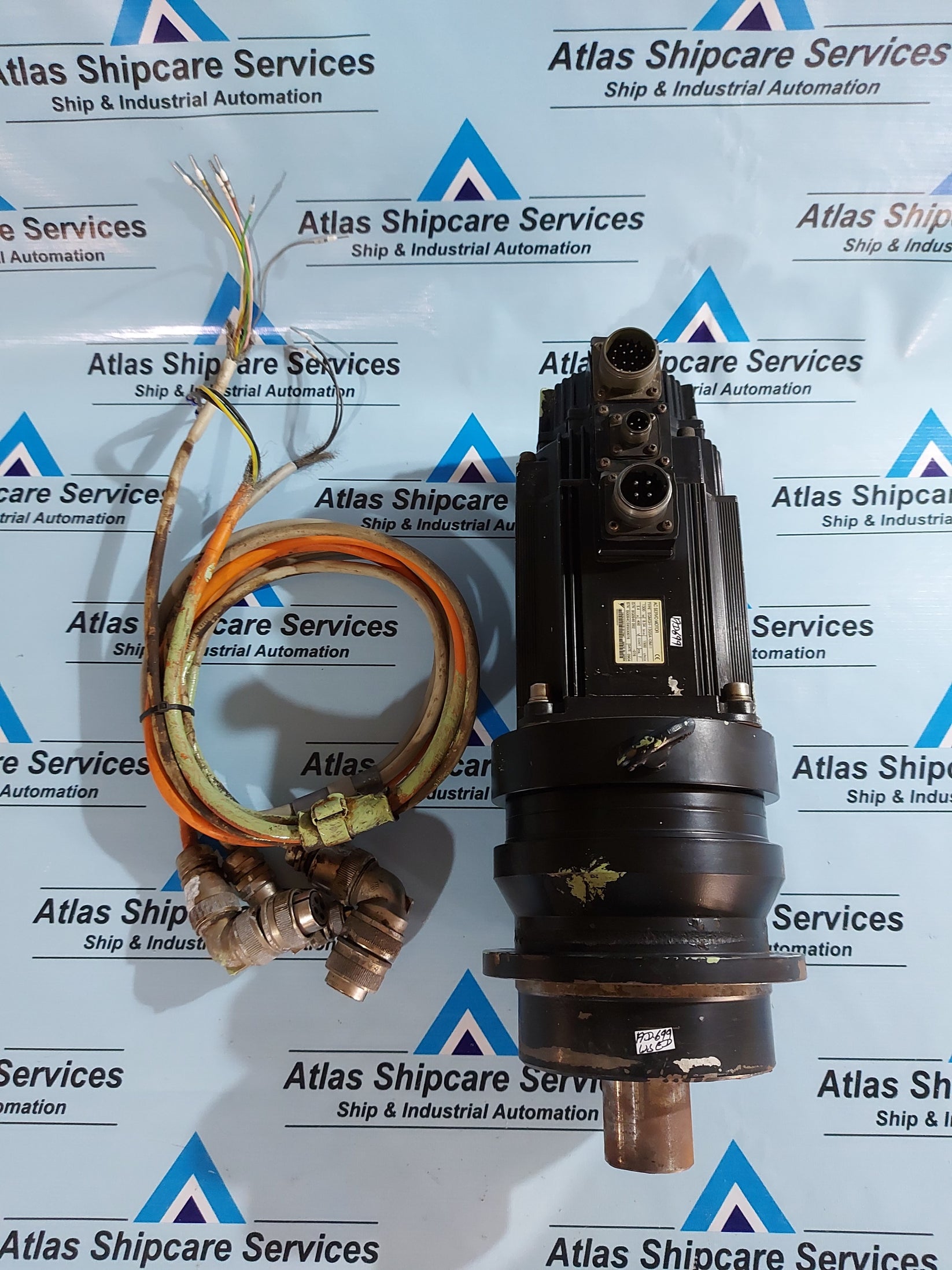 KONGSBERG AUTOCHIEF C20 ELECTRIC MOTOR FOR GOVERNOR ACTUATOR ELACT 132 ...