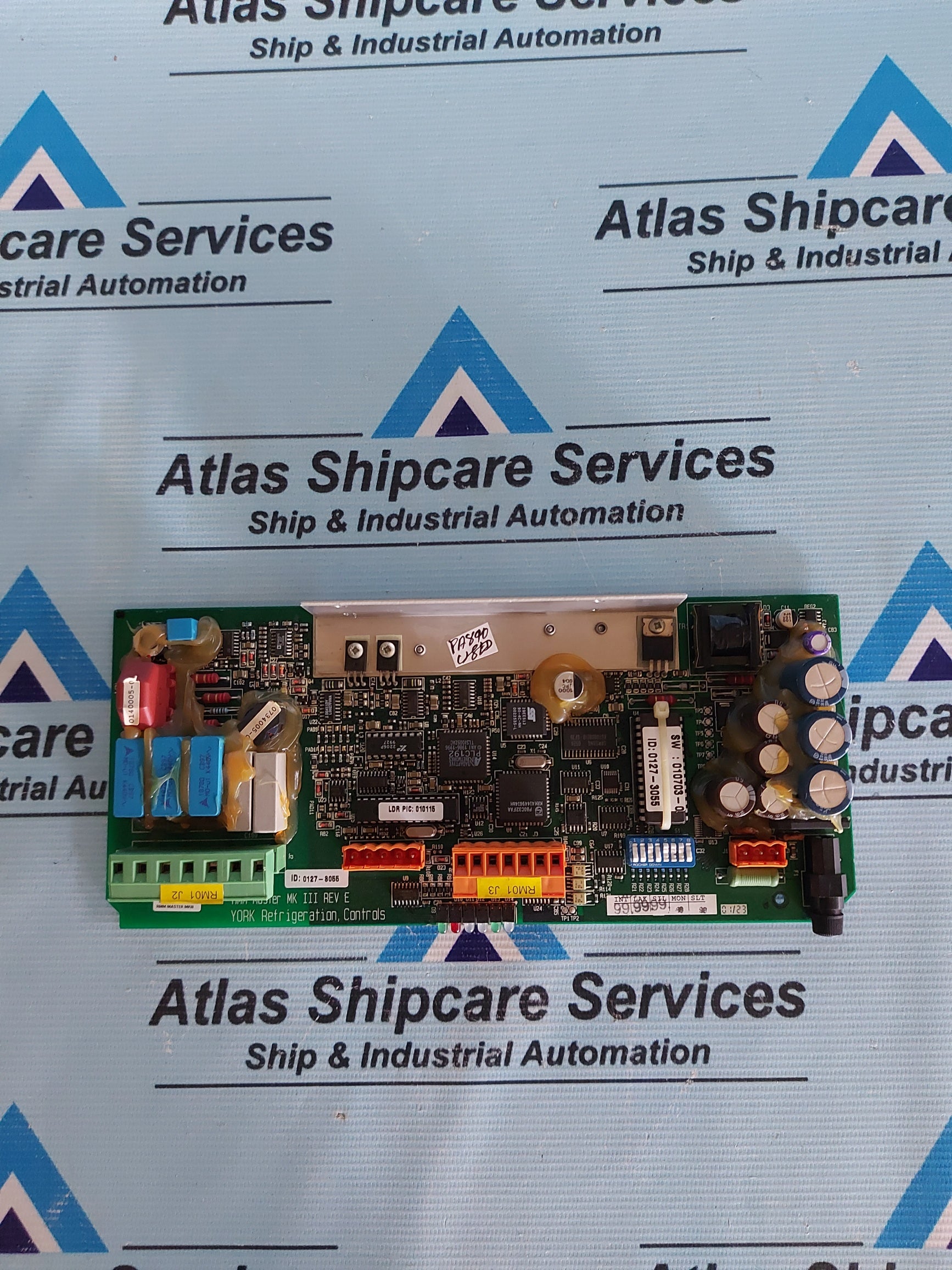 YORK RMM MASTER MK III REV.E PCB CARD – Atlas Shipcare Services